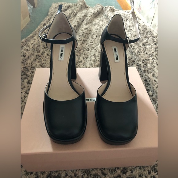 Miu Miu | Shoes | Miu Miu Mary Jane Pumps | Poshmark